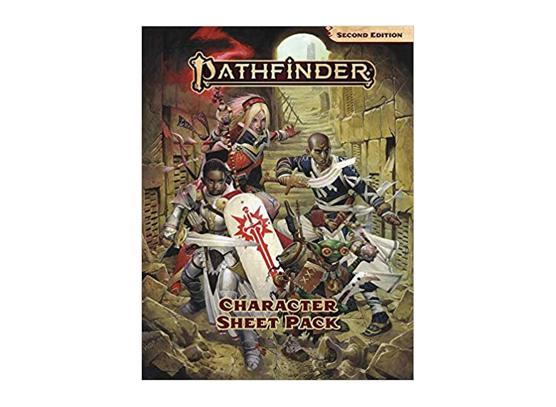 Pathfinder RPG: Character Sheet Pack [P2] | Back to Games