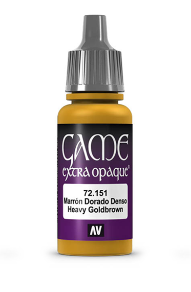 Vallejo Paints: Game Color - Heavy Goldbrown [17ml] | Back to Games